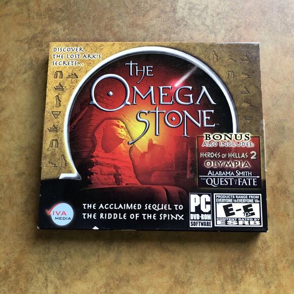 Video Games & Consoles | The Omega Stone Pc Dvd Computer Game E | Poshmark